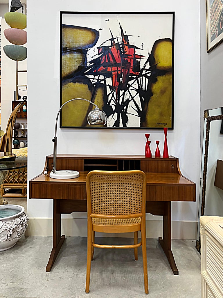 Vintage Duane Albert Armstrong Abstract Oil Painting, 1966 For Sale at ...