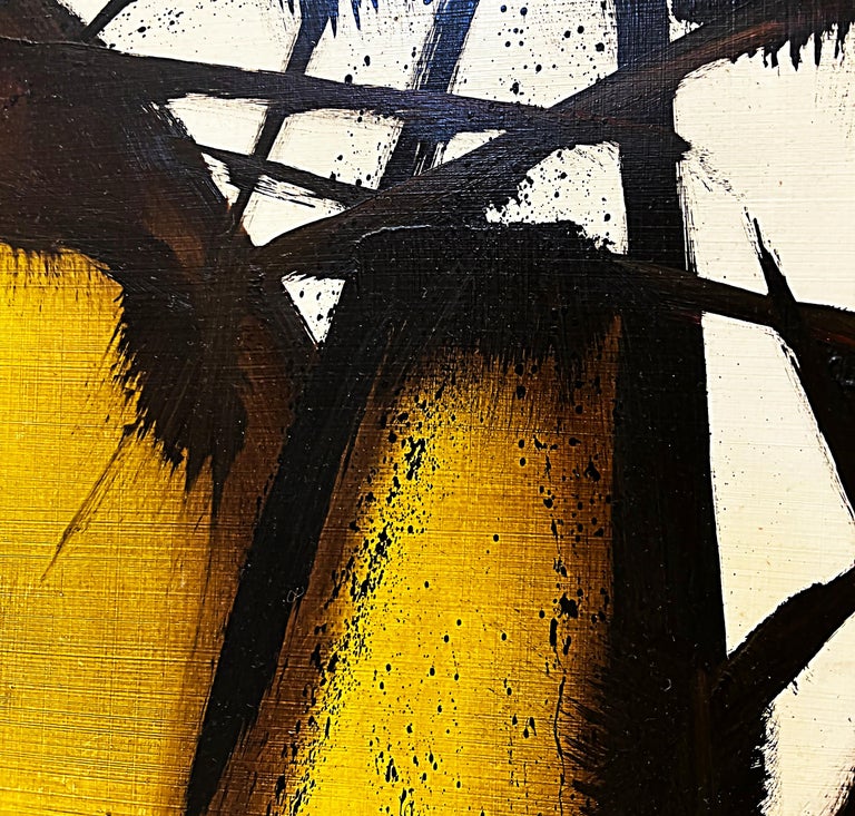 Vintage Duane Albert Armstrong Abstract Oil Painting, 1966 For Sale at ...