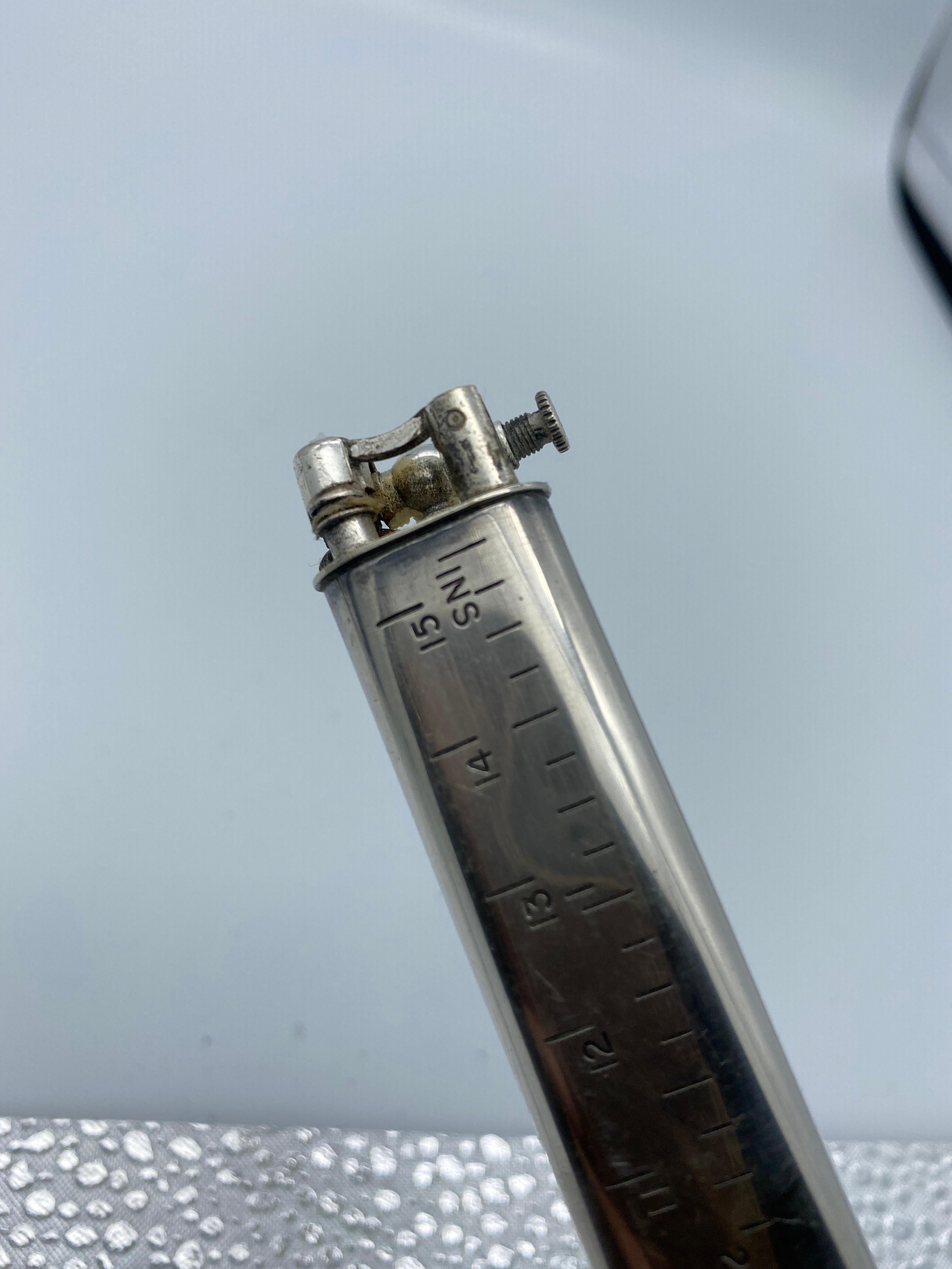 Vintage Dunhill Sylph Ruler Lighter, circa 1953 For Sale at 1stDibs