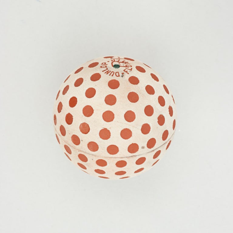 Vintage Dunlop 'Floater' Golf Ball, Rubber Core at 1stDibs