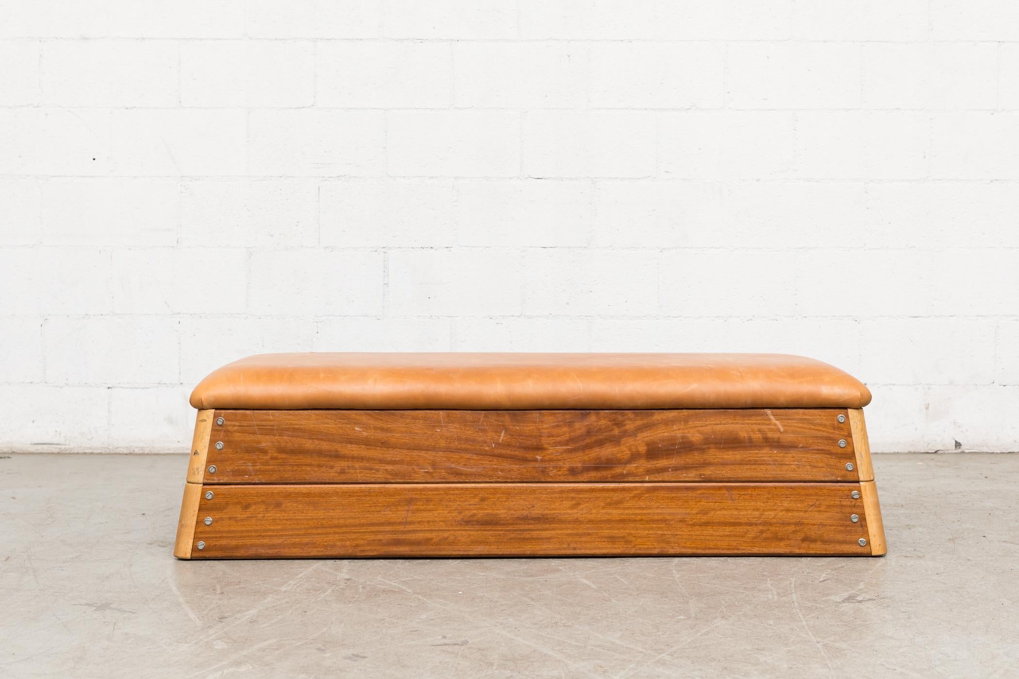 Vintage Dutch Gymnastics Bench at 1stDibs