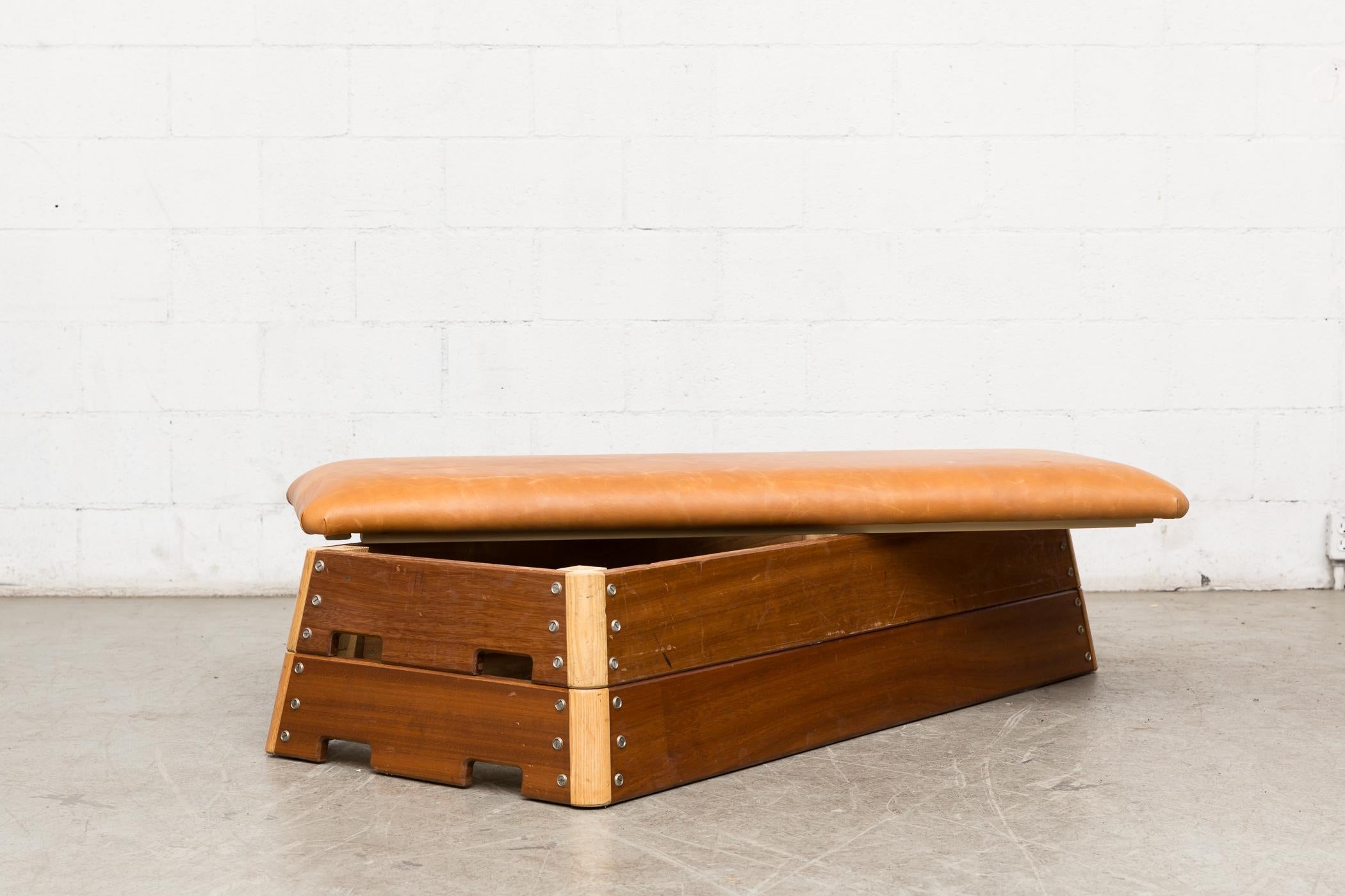 Vintage Dutch Gymnastics Bench at 1stDibs
