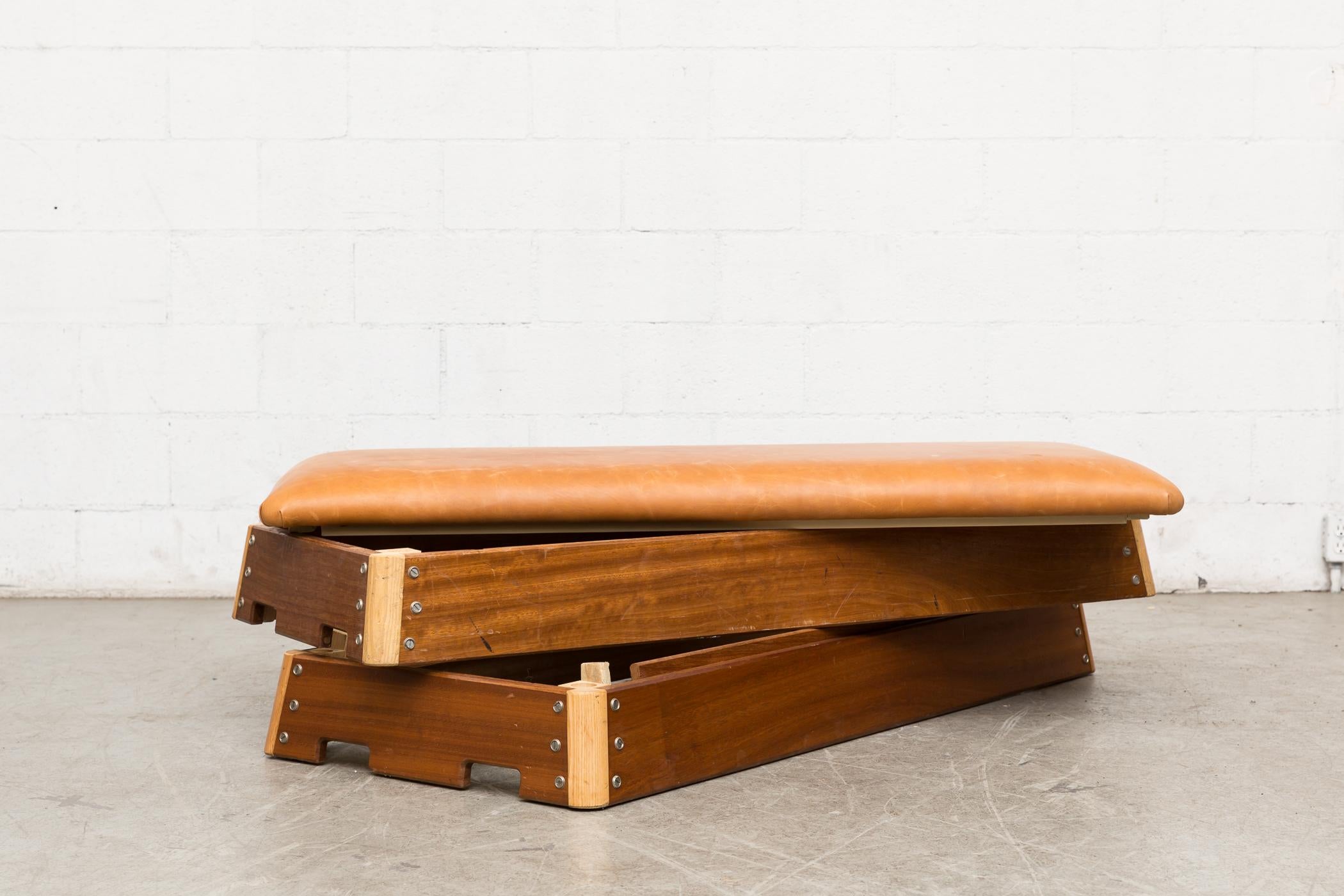 Vintage Dutch Gymnastics Bench at 1stDibs