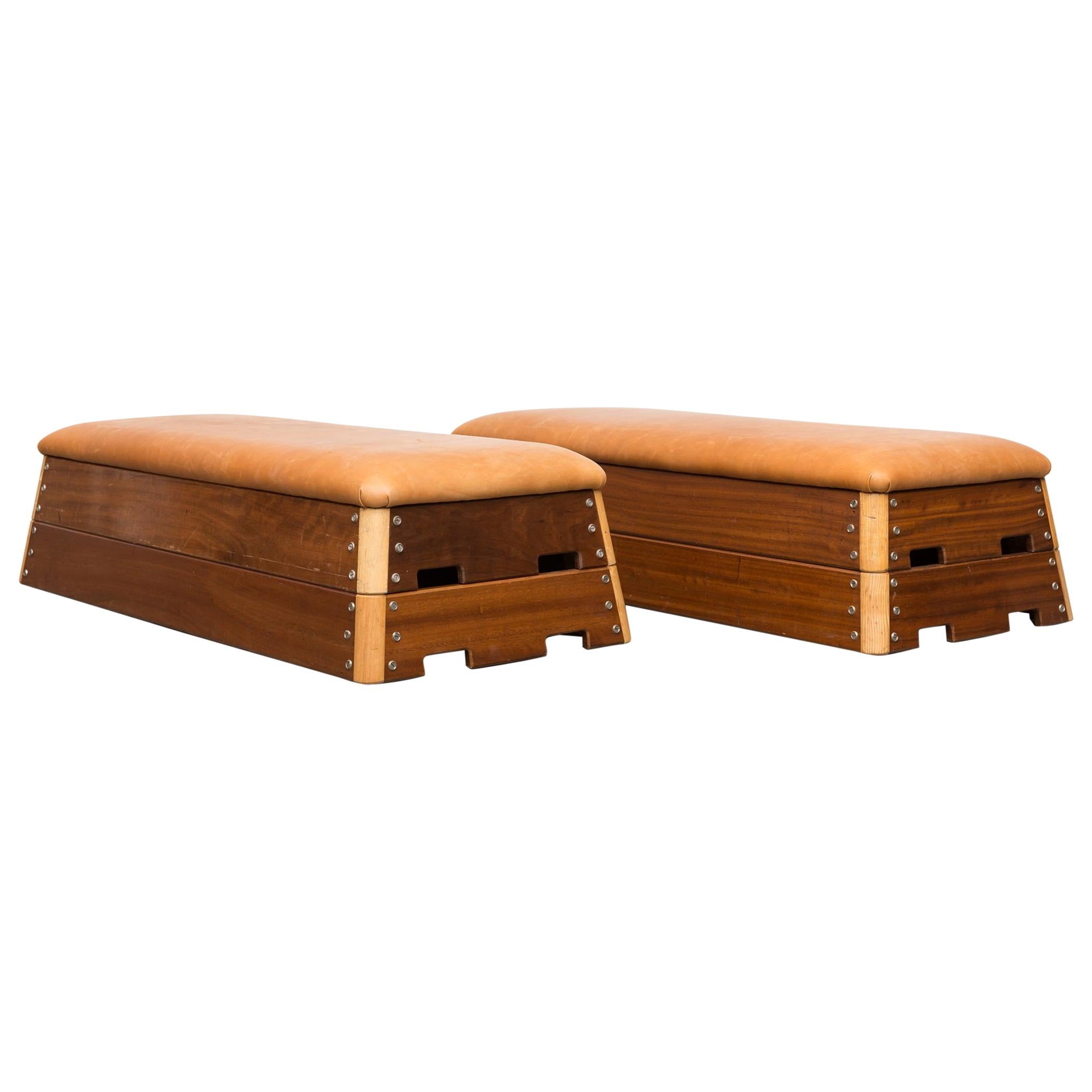 Vintage Dutch Gymnastics Bench at 1stDibs