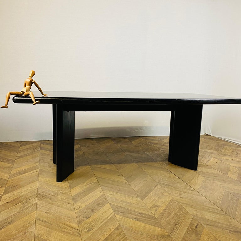 Vintage Dyrlund of Denmark Conference / Dining Table, 1970s at 1stDibs