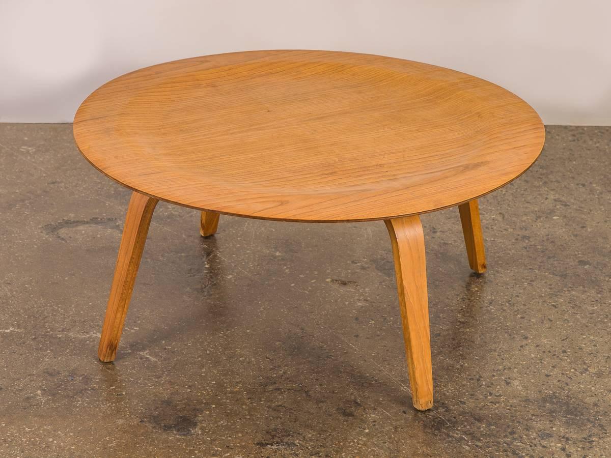 Vintage Eames CTW Molded Coffee Table Wood Base For Sale at 1stDibs ...