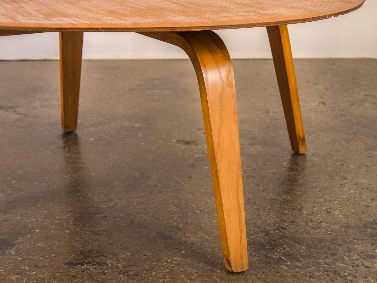 Vintage Eames CTW Molded Coffee Table Wood Base For Sale at 1stDibs | eames ctw coffee table ...