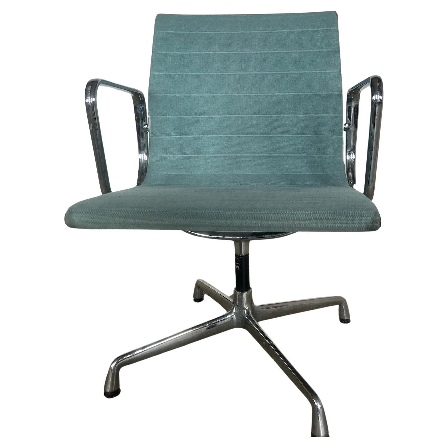 Vintage Eames Dining Chairs Blue and Chrome Grade B (Chair c) For Sale ...