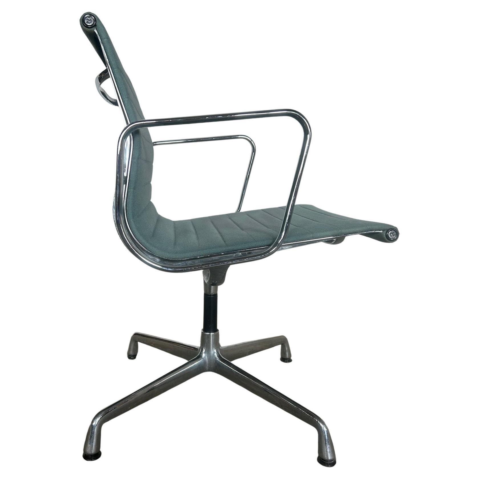Vintage Eames Dining Chairs Blue and Chrome Grade B (Chair c) For Sale ...