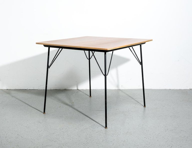 Vintage Eames DTM-1 Folding Dining Table For Sale at 1stDibs