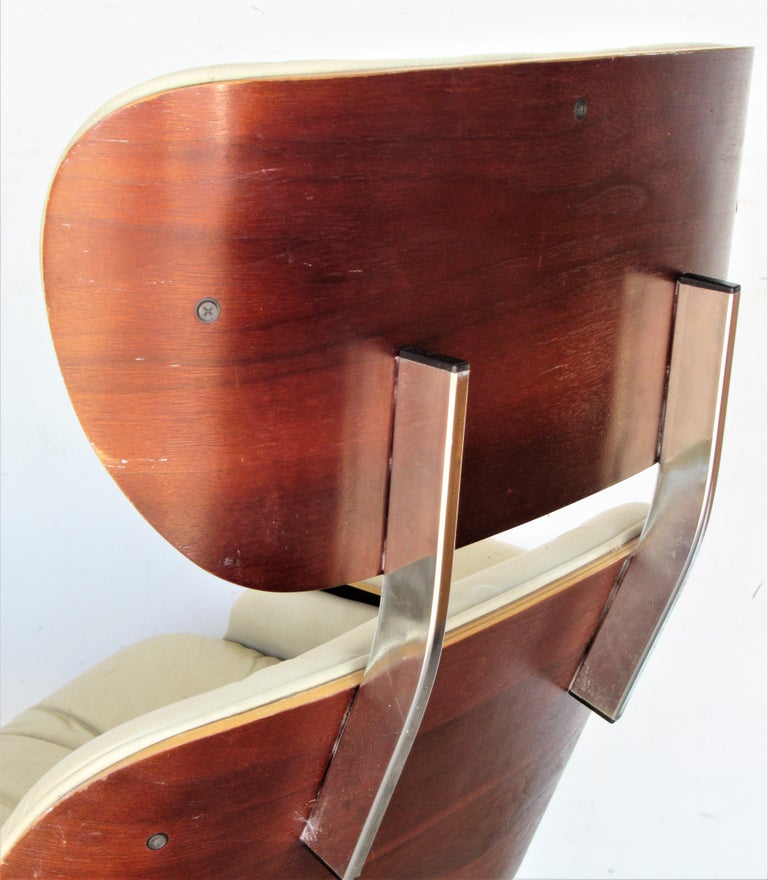 Vintage Eames Style Lounge Chair and Ottoman at 1stDibs | vintage eames ...