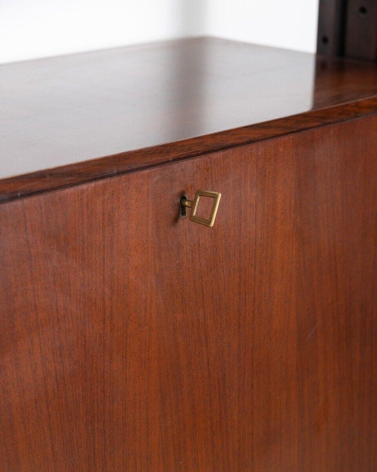 Vintage Earth-Sky Bookcase Furniture from the 50s in Wood For Sale at ...