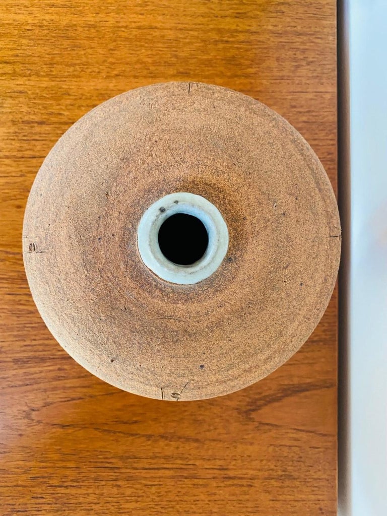 Vintage Earthenware Pottery Vase the Style of David Cressey / Robert ...