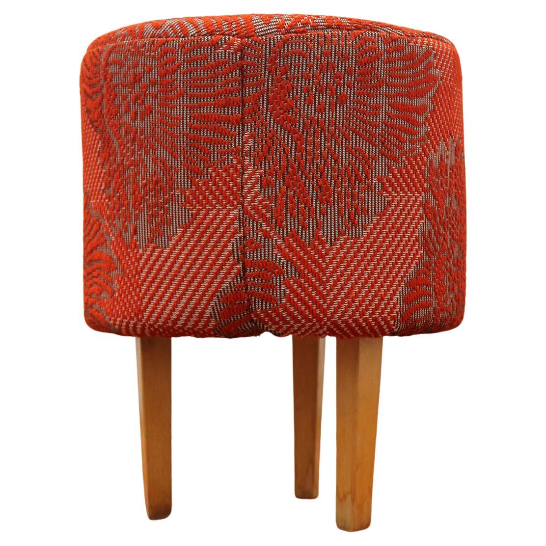 Vintage Eastern Bloc Pouffe from 1970s, Czechoslovakia For Sale at 1stDibs