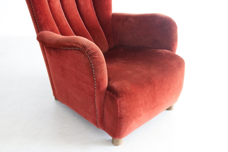 Vintage Easy Chair Armchair, 1950s, Danish For Sale at 1stDibs
