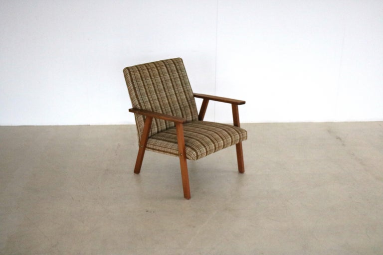 Vintage Easy Chair Armchair 60s Danish '2' For Sale at 1stDibs
