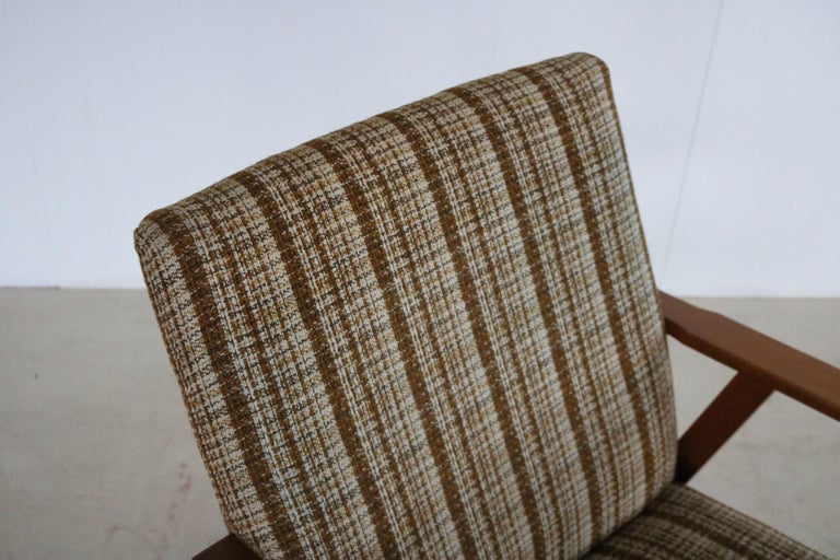 Vintage Easy Chair Armchair 60s Danish '2' For Sale at 1stDibs