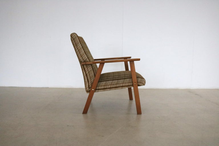 Vintage Easy Chair Armchair 60s Danish '2' For Sale at 1stDibs