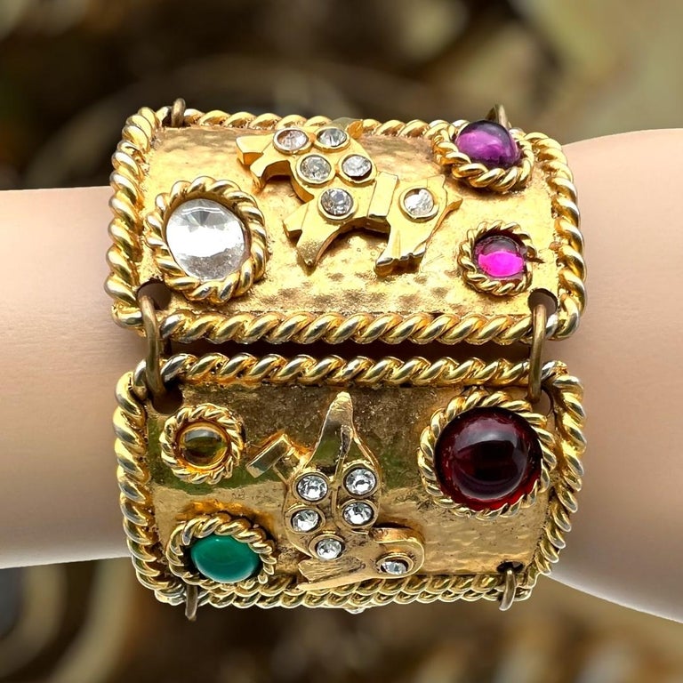 Vintage Édouard Rambaud catwalk necklace For Sale at 1stDibs