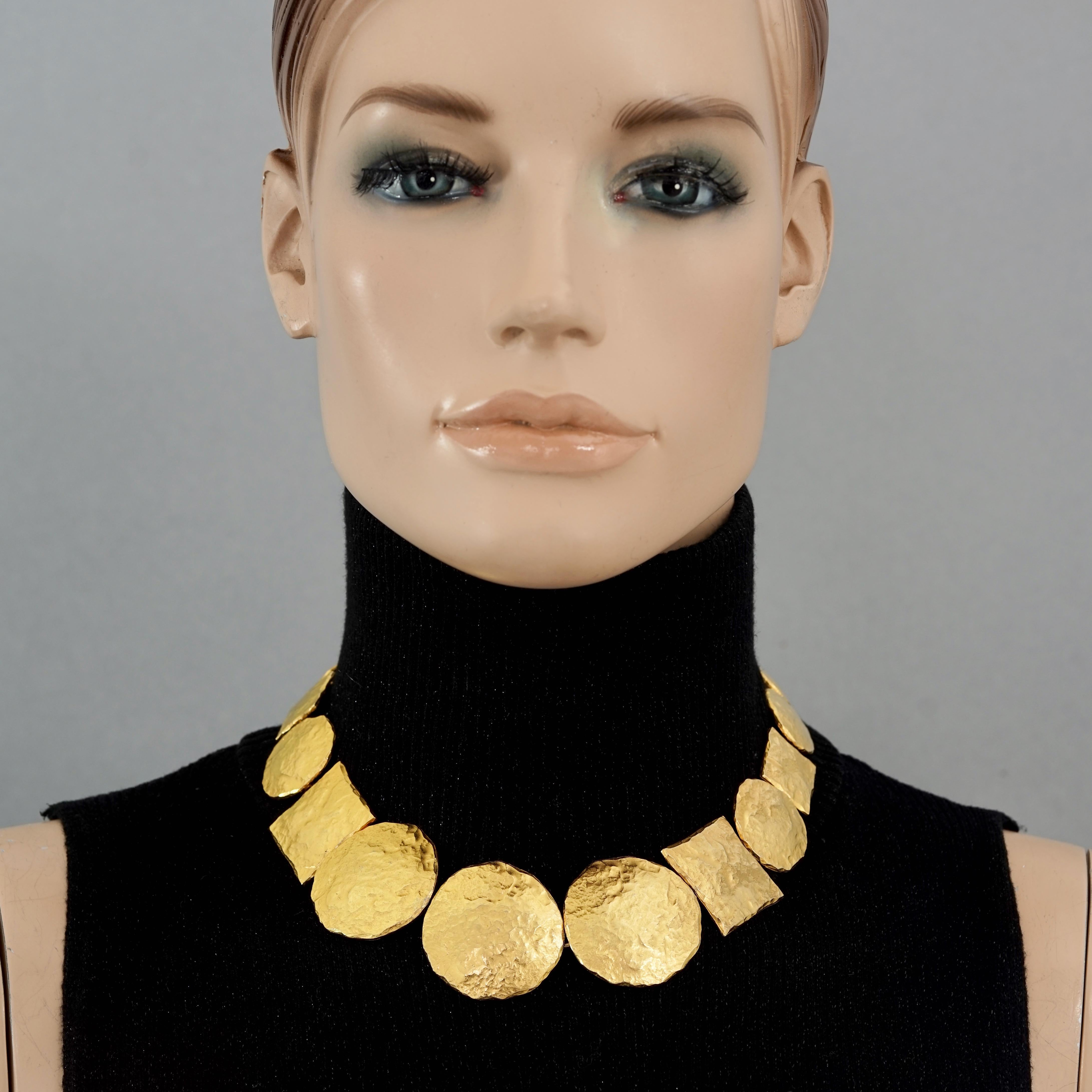 Vintage EDOUARD RAMBAUD Wide Chain Choker Necklace at 1stDibs | edouard ...