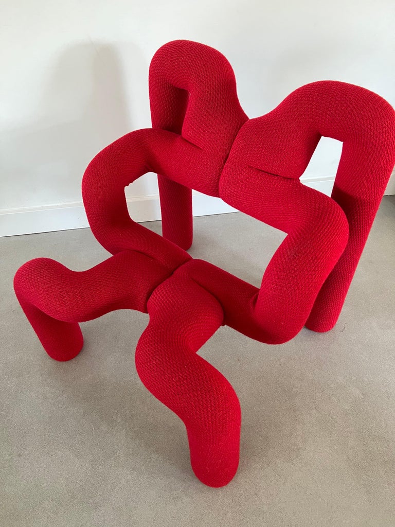 Vintage Ekstrem Varier Red Terje Ekstrøm, 80s at 1stDibs