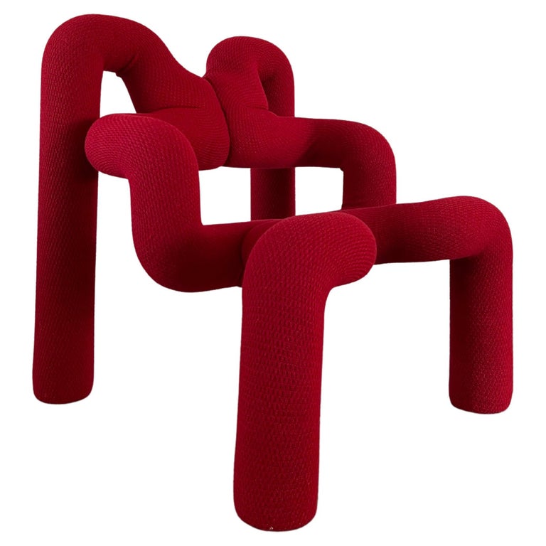 Vintage Ekstrem Varier Red Terje Ekstrøm, 80s at 1stDibs