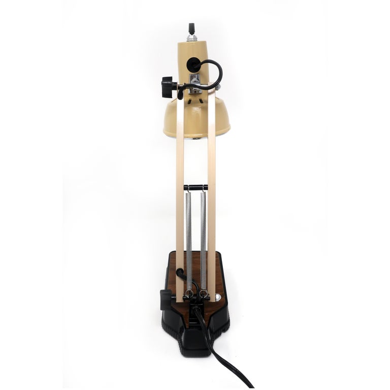 Vintage Electrix Tan Adjustable Desk Lamp at 1stDibs