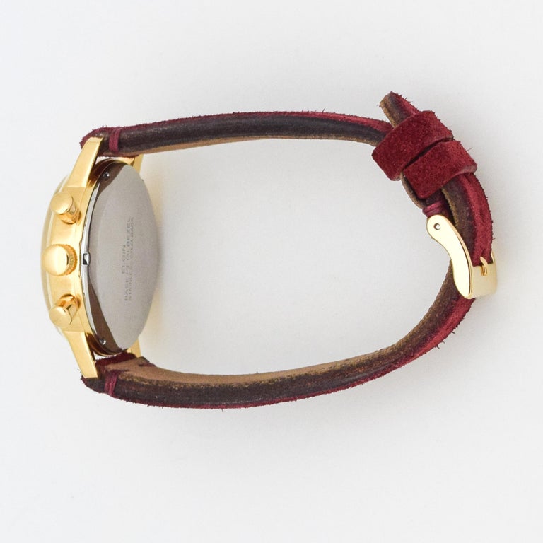 Vintage Elgin Chronograph Yellow Gold-Plated and Base Metal Watch ...