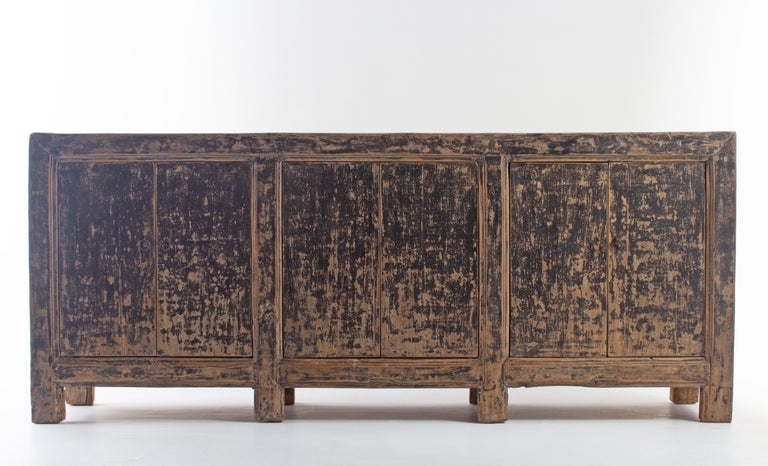 Vintage Elm Server at 1stDibs