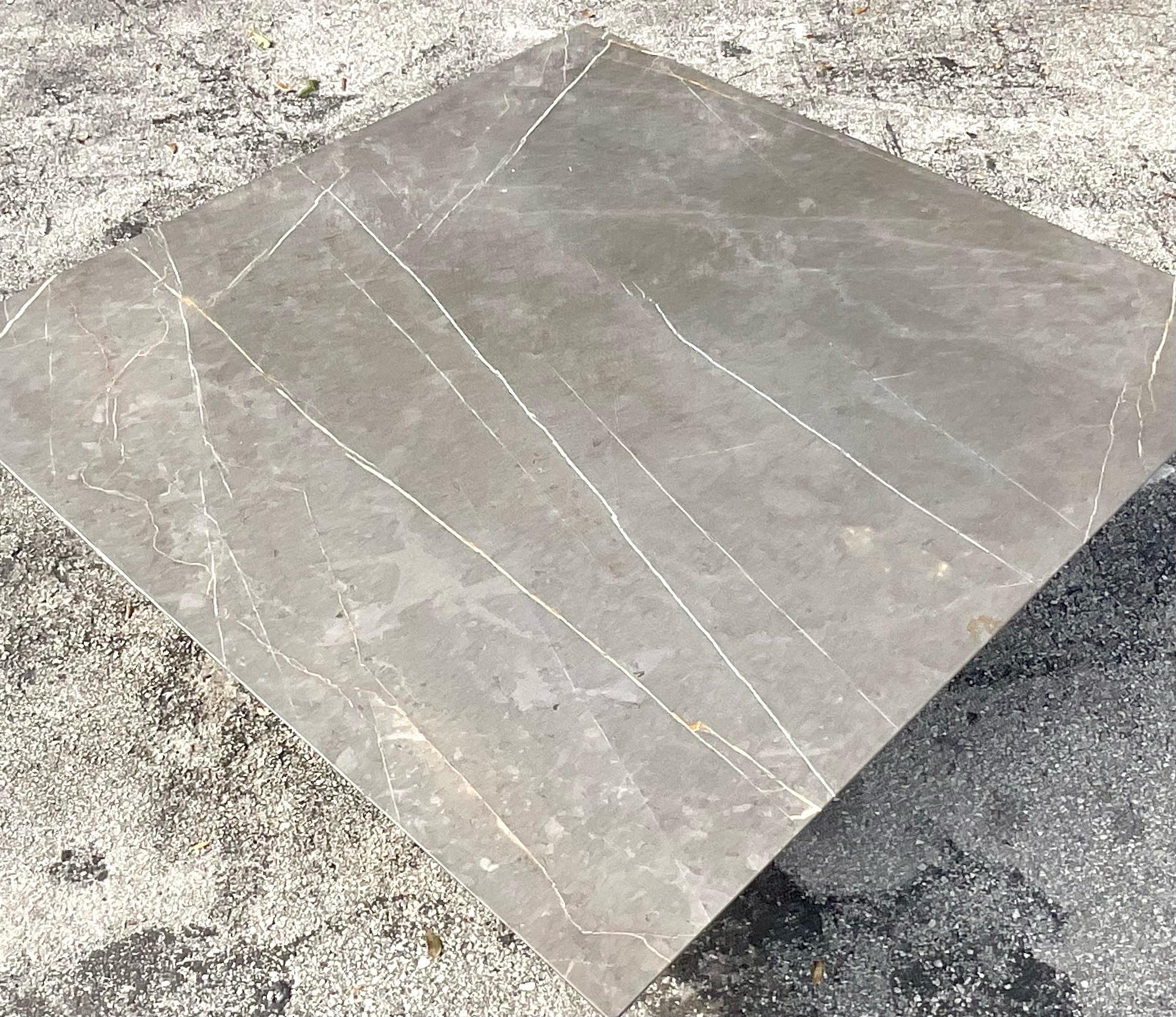 Vintage Elte Marble Coffee Table For Sale at 1stDibs