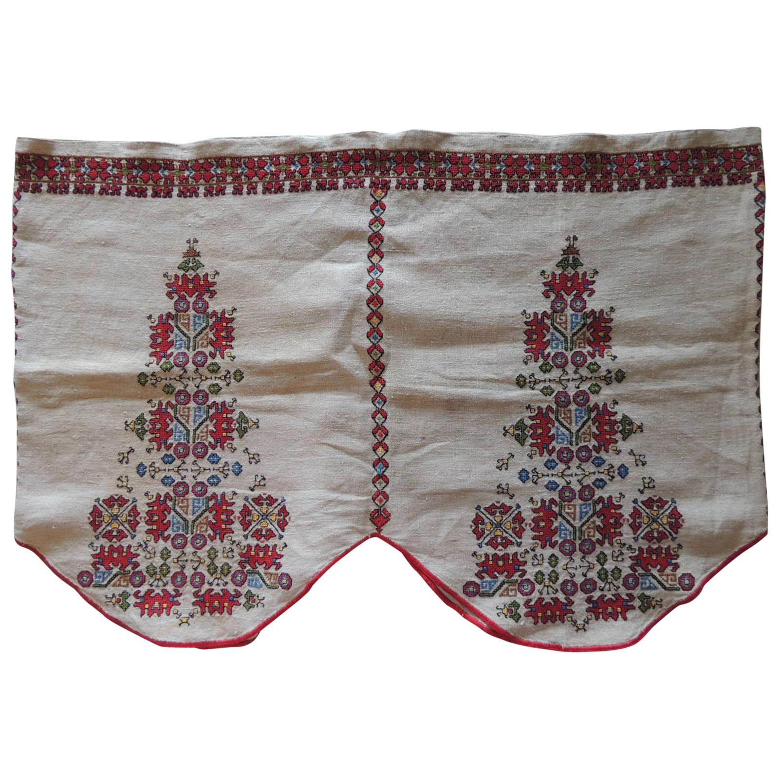 Vintage Fortuny Valance at 1stDibs