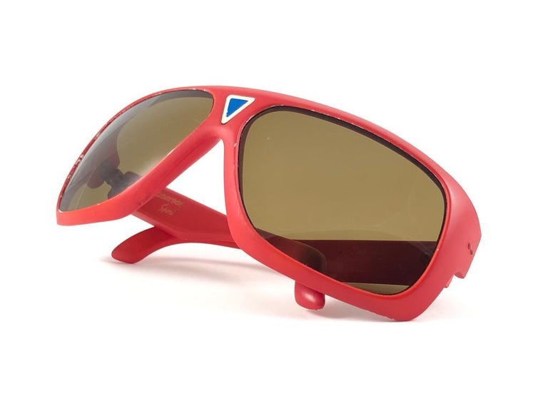 Vintage Emerson Fittipaldi Red Rectangular 70'S Collector France ...