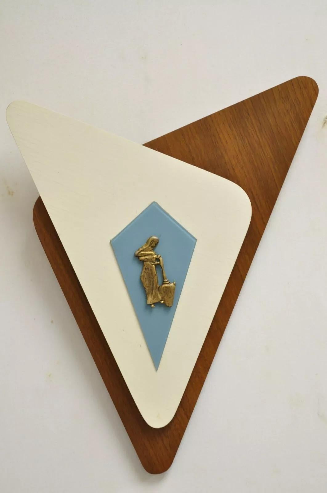 Vintage Empire Art Products Atomic Era Mid Century Modern Wall Clock ...