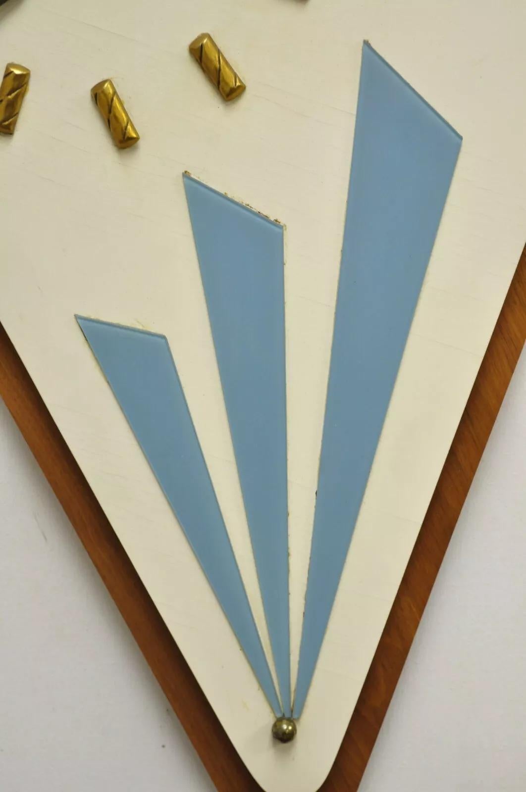 Vintage Empire Art Products Atomic Era Mid Century Modern Wall Clock ...