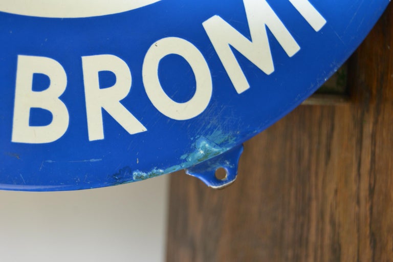 Vintage Enamel Advertising Sign SACHS Engine Block, 1950s at 1stDibs