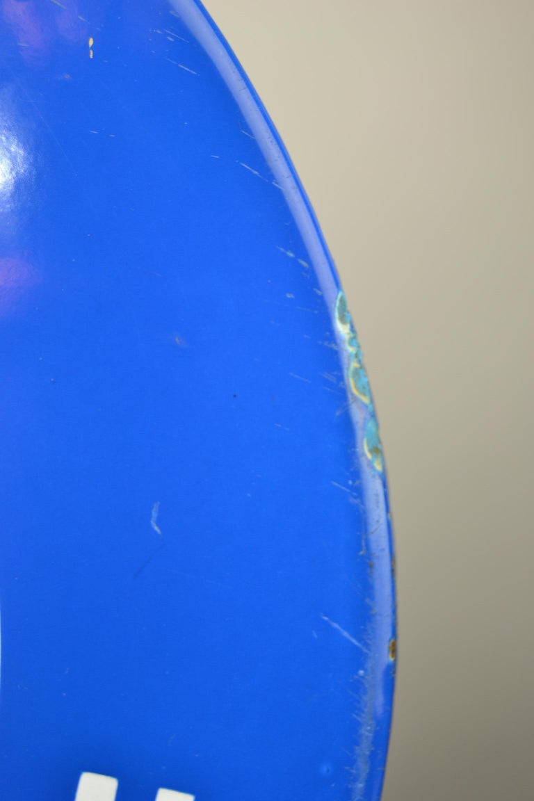 Vintage Enamel Advertising Sign SACHS Engine Block, 1950s at 1stDibs