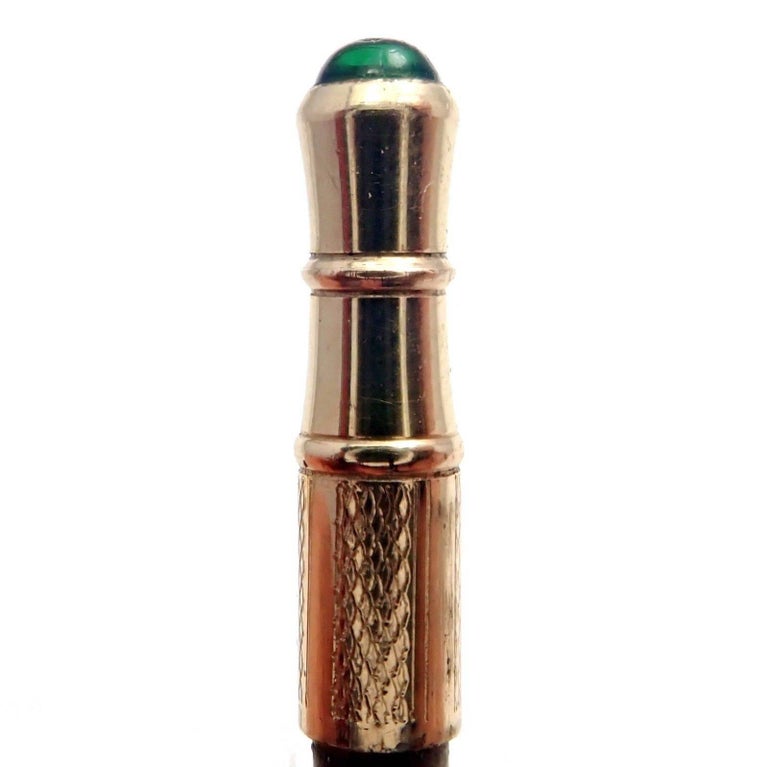 Vintage Enamel Solid Yellow Gold Doctors Partner Pen Pencil Thermometer ...