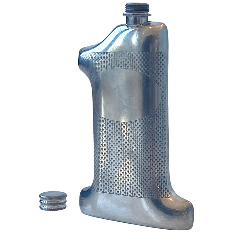 Vintage English '1' Flask For Sale at 1stDibs