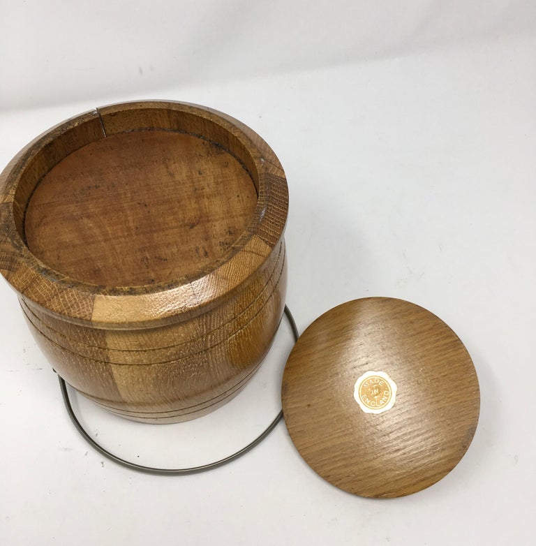 Vintage English Biscuit Barrel at 1stDibs | biscuit barrel vintage ...