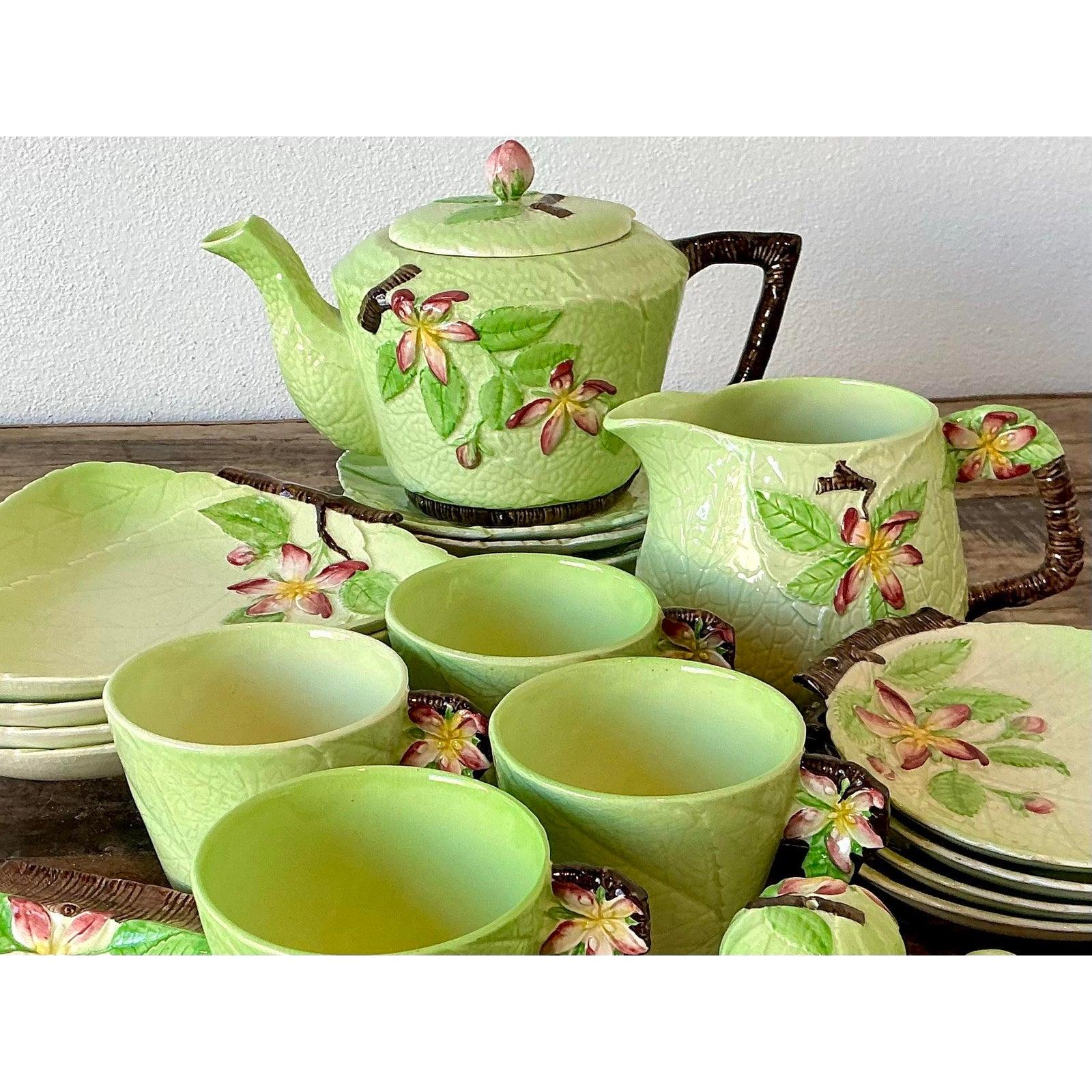 Vintage English Carlton Ware Luncheon China - Set of 20 For Sale at 1stDibs