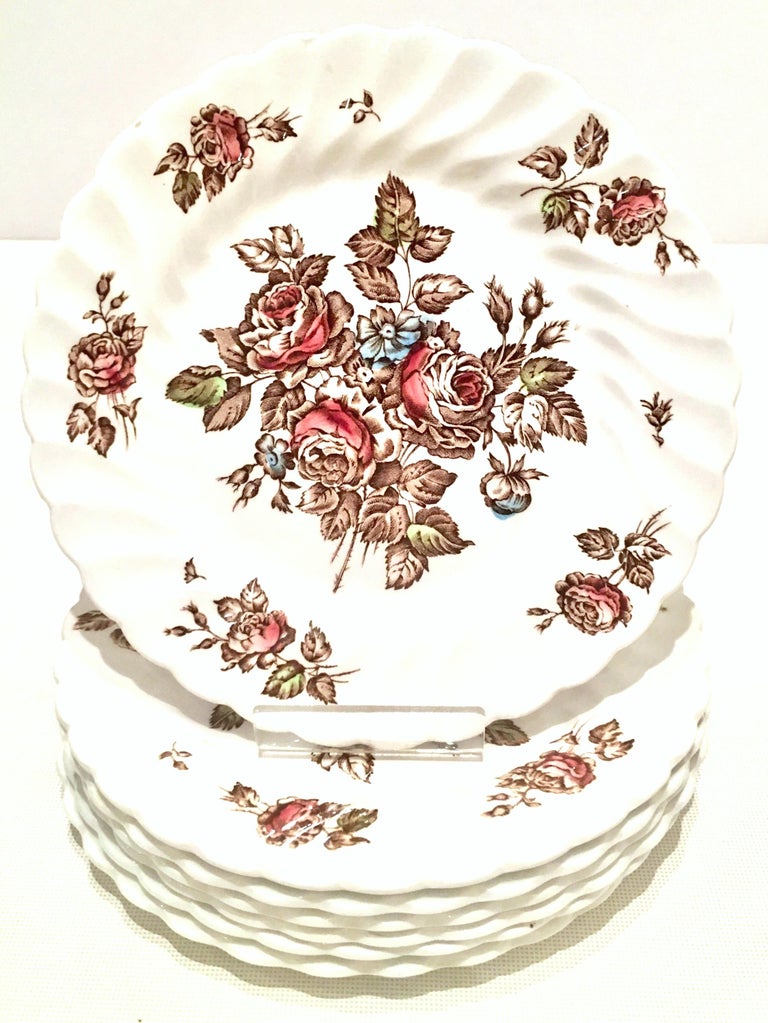 20th Century English Ironstone Dinnerware "Devon Sprays By Johnson ...