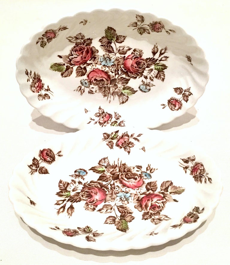 20th Century English Ironstone Dinnerware "Devon Sprays By Johnson ...