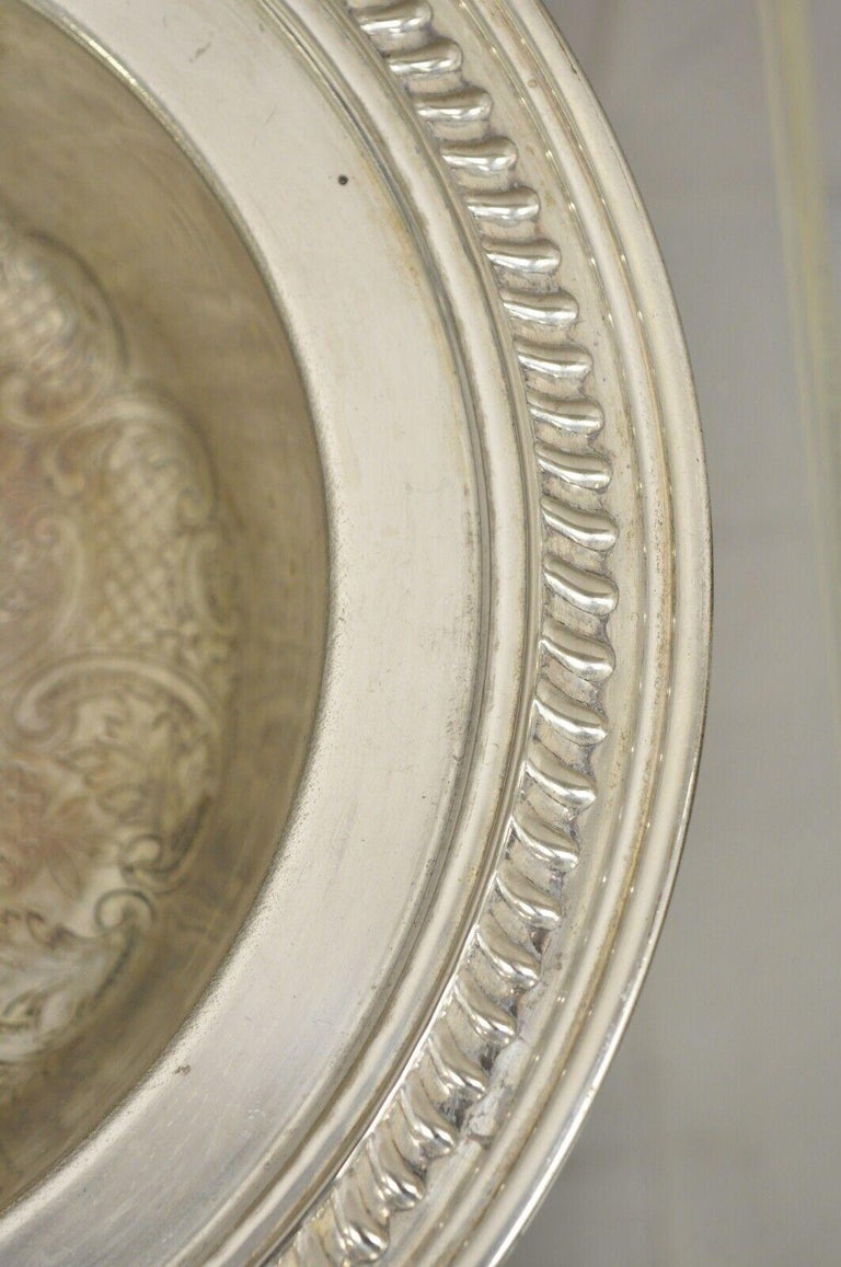 Vintage English Regency Victorian Style Silver Plated Lidded Vegetable ...