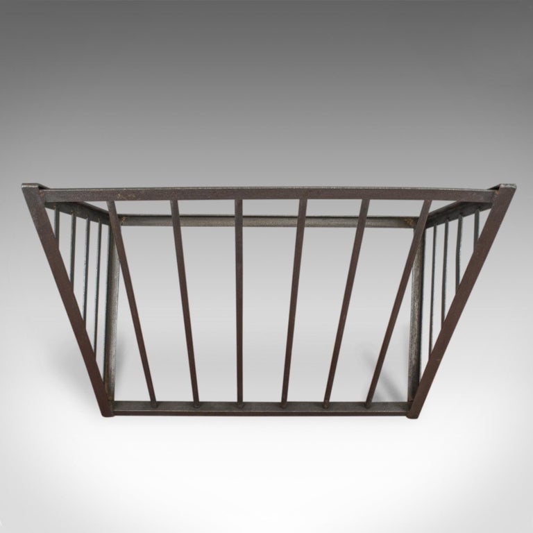 Vintage, Equine Hay Rack, English, Iron, Feeder, Garden Planter, circa ...