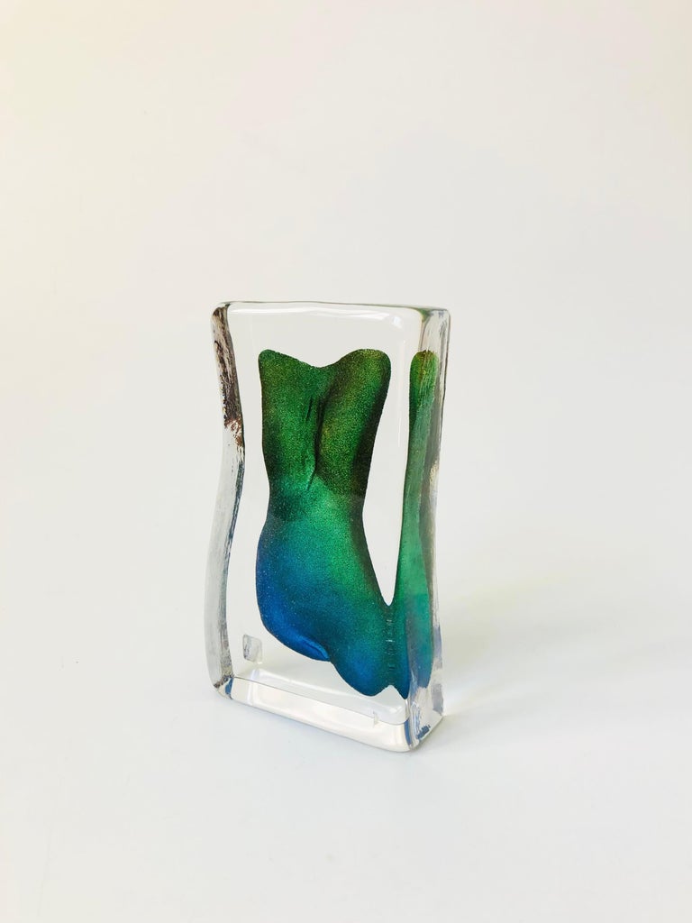 Vintage Erika Hoglund Crystal Figure Sculpture at 1stDibs