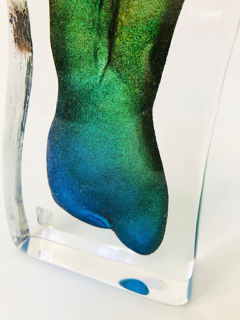 Vintage Erika Hoglund Crystal Figure Sculpture at 1stDibs