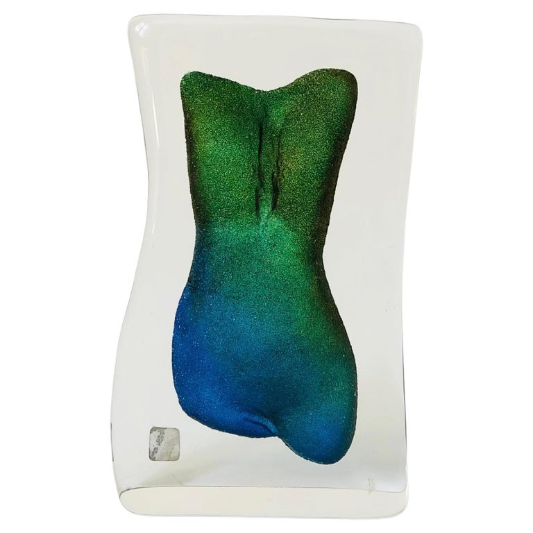 Vintage Erika Hoglund Crystal Figure Sculpture at 1stDibs