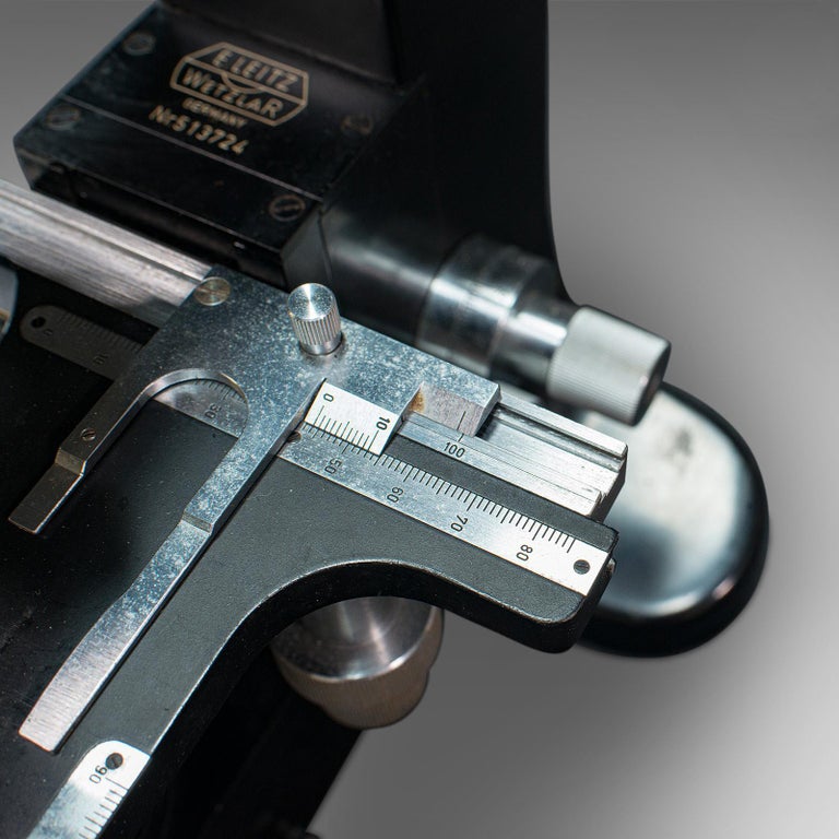 Vintage Ernst Leitz Microscope, German, Dialux, Scientific Instrument ...