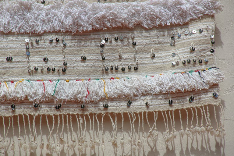 Vintage Ethnic Moroccan Wedding Berber Shawl For Sale at 1stDibs
