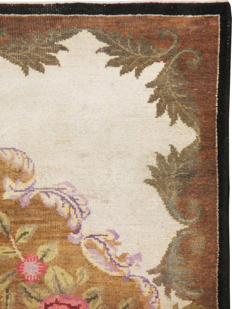 Vintage European Continental Carpet For Sale at 1stDibs